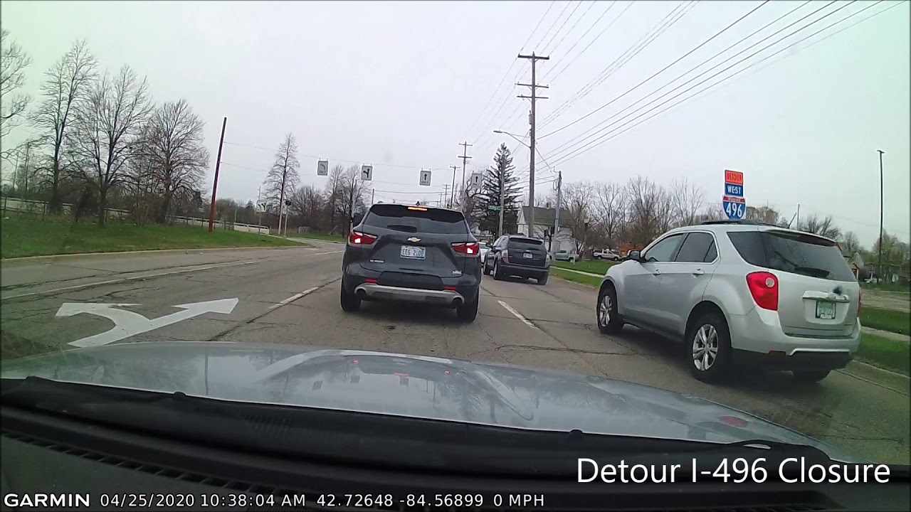 Lansing MI Freeway Loop M-14, US-23, I-96, I-496, US-127, I-94 - YouTube