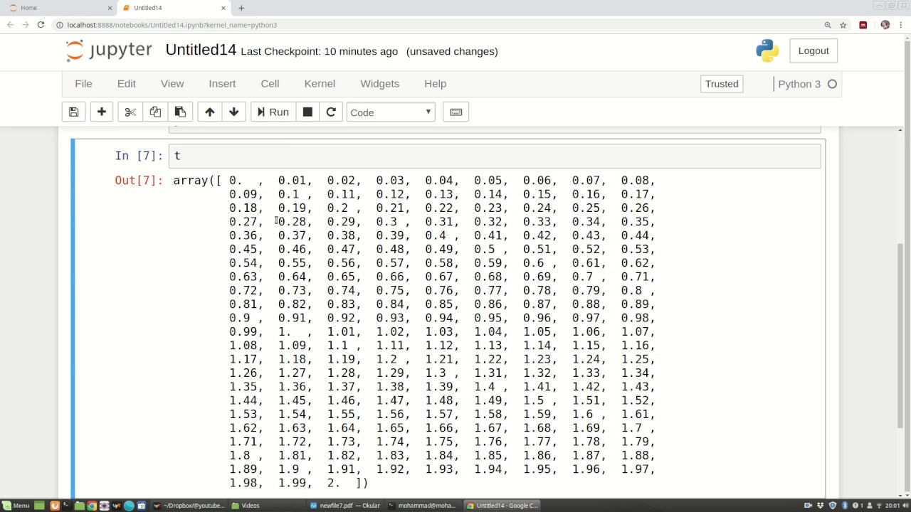 Metode Beda Hingga Skema Implisit #2 (Python) - YouTube