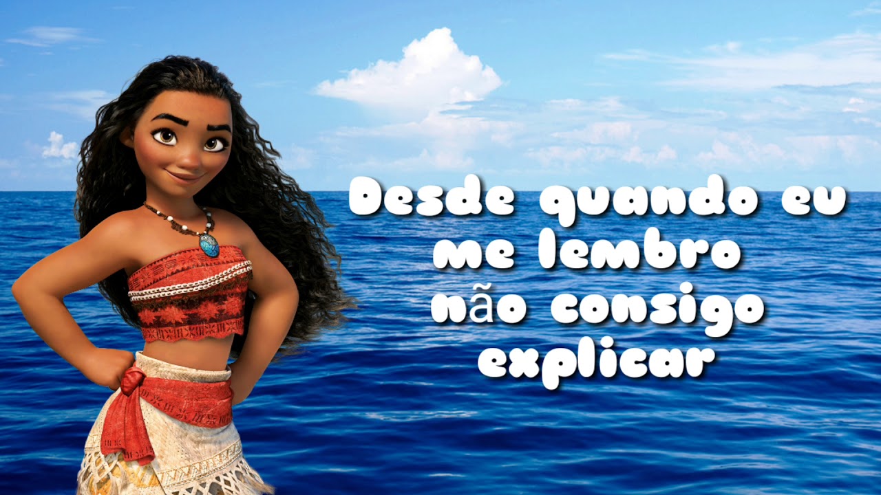 Moana-Letra da música: Saber Quem Sou - YouTube