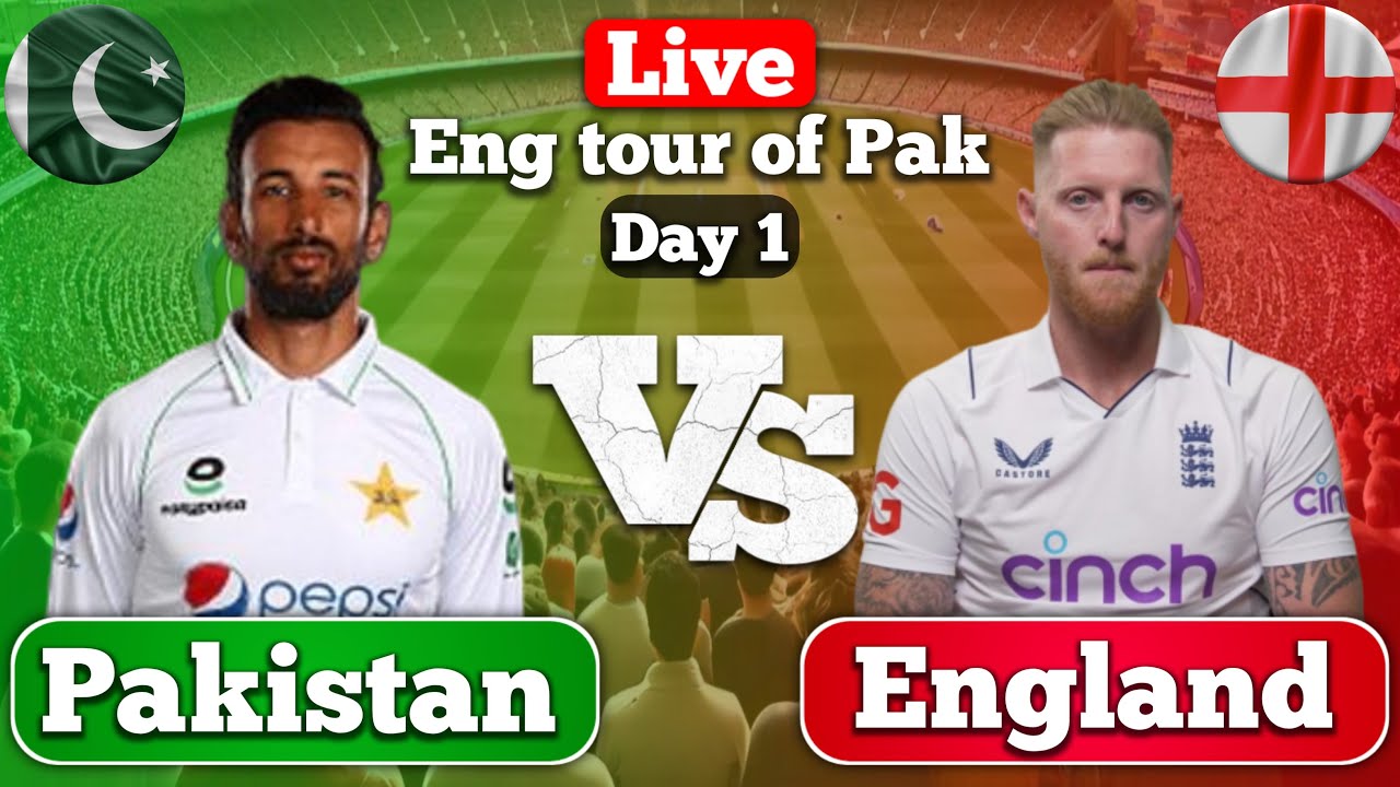 PAKISTAN vs ENGLAND 1st TEST LIVE COMMENTARY | PAK vs ENG TEST MATCH ...