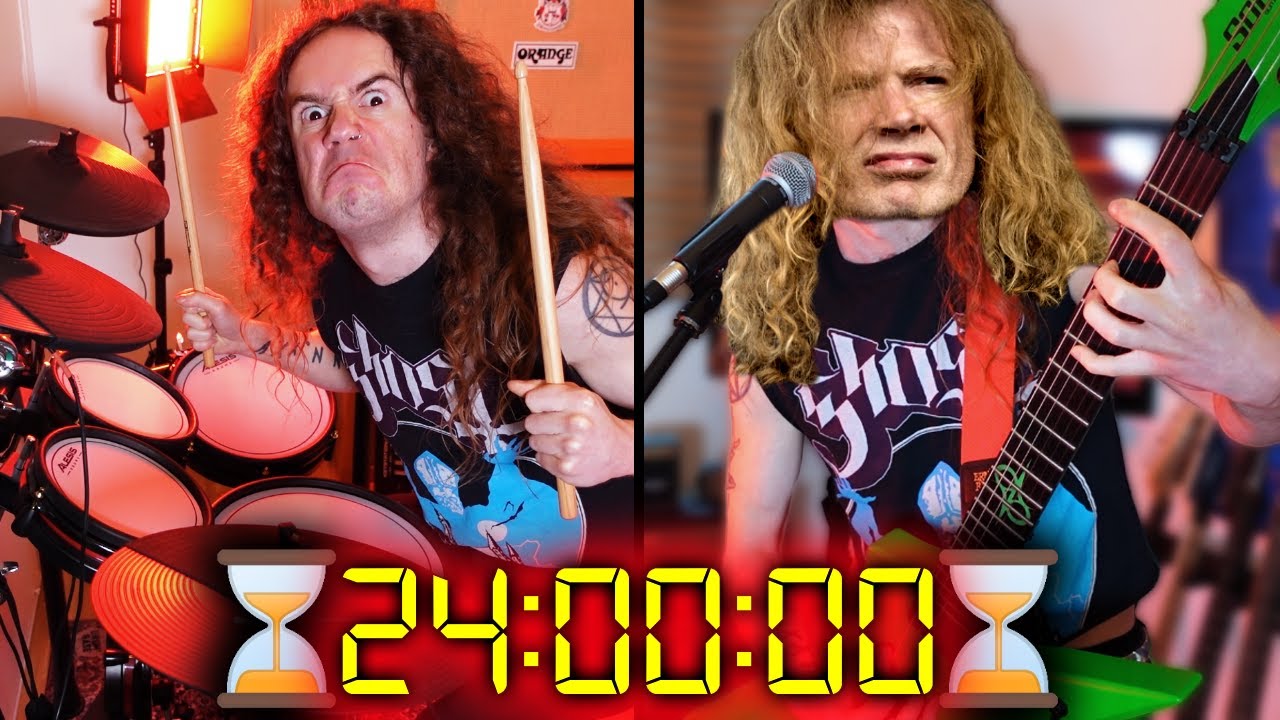 I Made An Entire MEGADETH Album In Just 1 DAY - YouTube