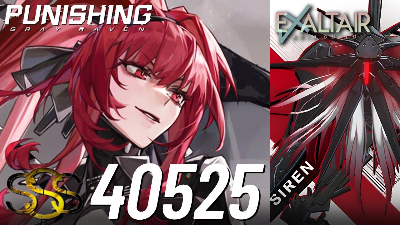 [Punishing: Gray Raven] Siren Elite 9s SSS Line Up - YouTube