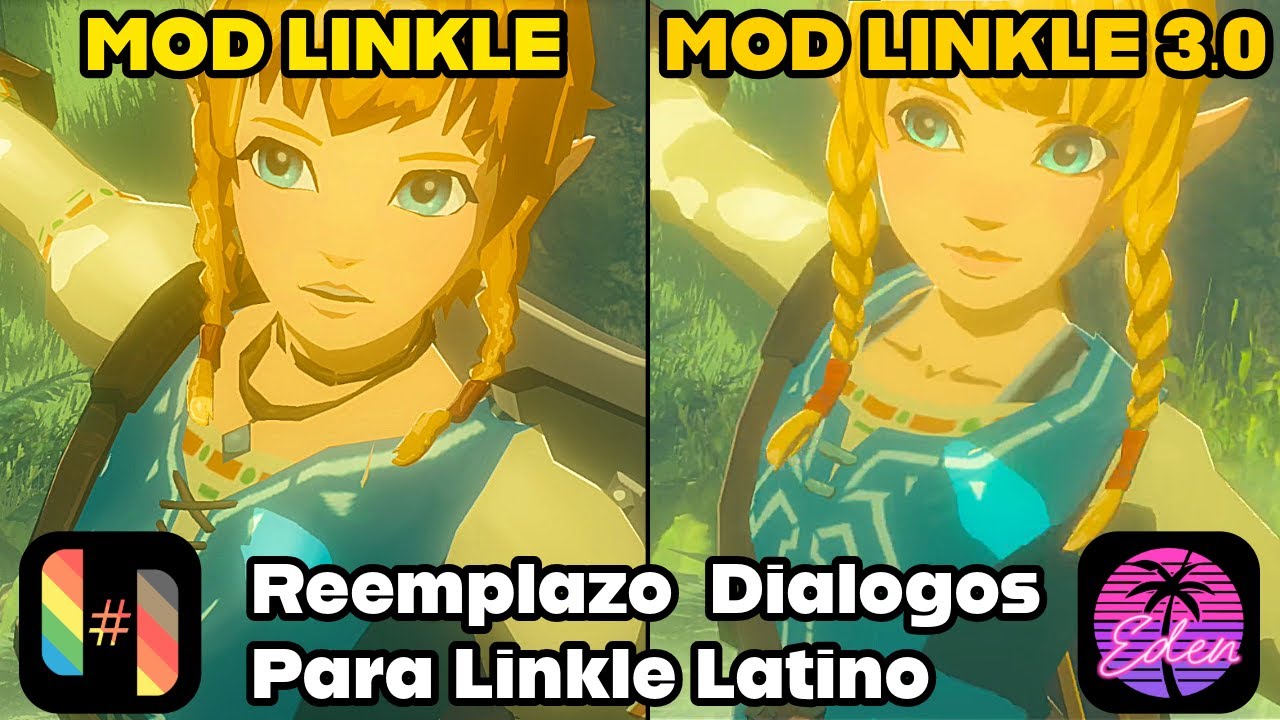 Mod Linkle Mejorado BOTW | Animaciones Femeninas | Diálogos Cambiados ...