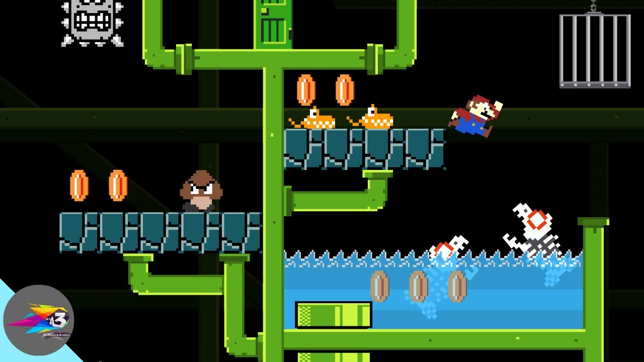 Mario's Perplexing Pipe Maze Mayhem - YouTube