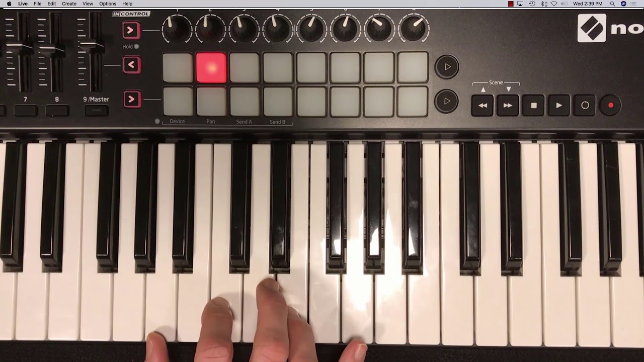 Ableton Minor Chord Progression - YouTube