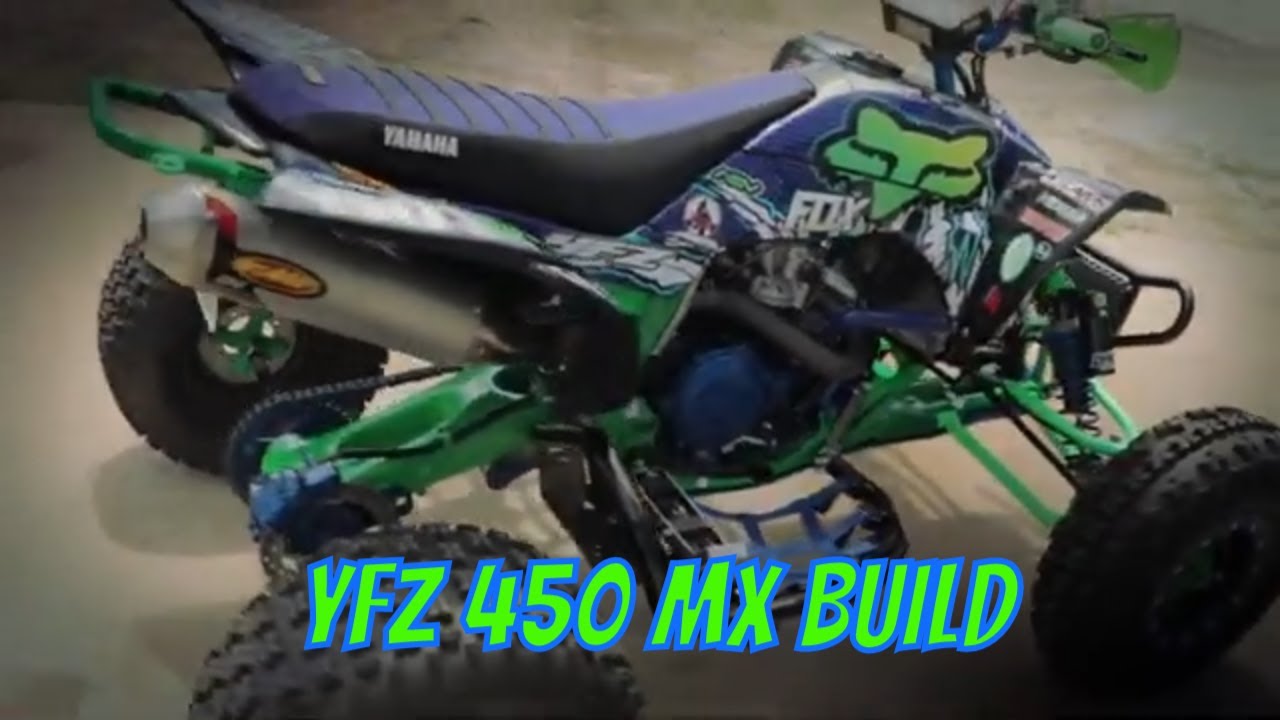 YFZ 450 MX BUILD 5-16-20 - YouTube