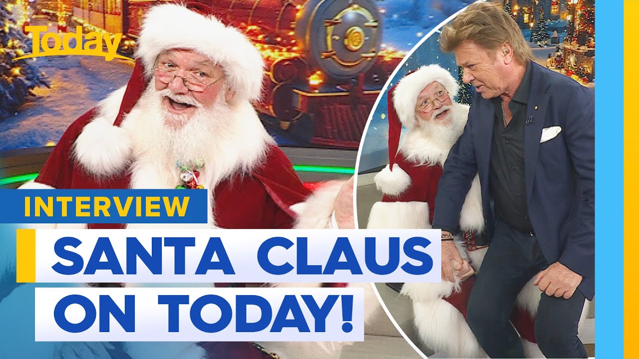 Santa Claus is here with tips on how to make it on his good list ...