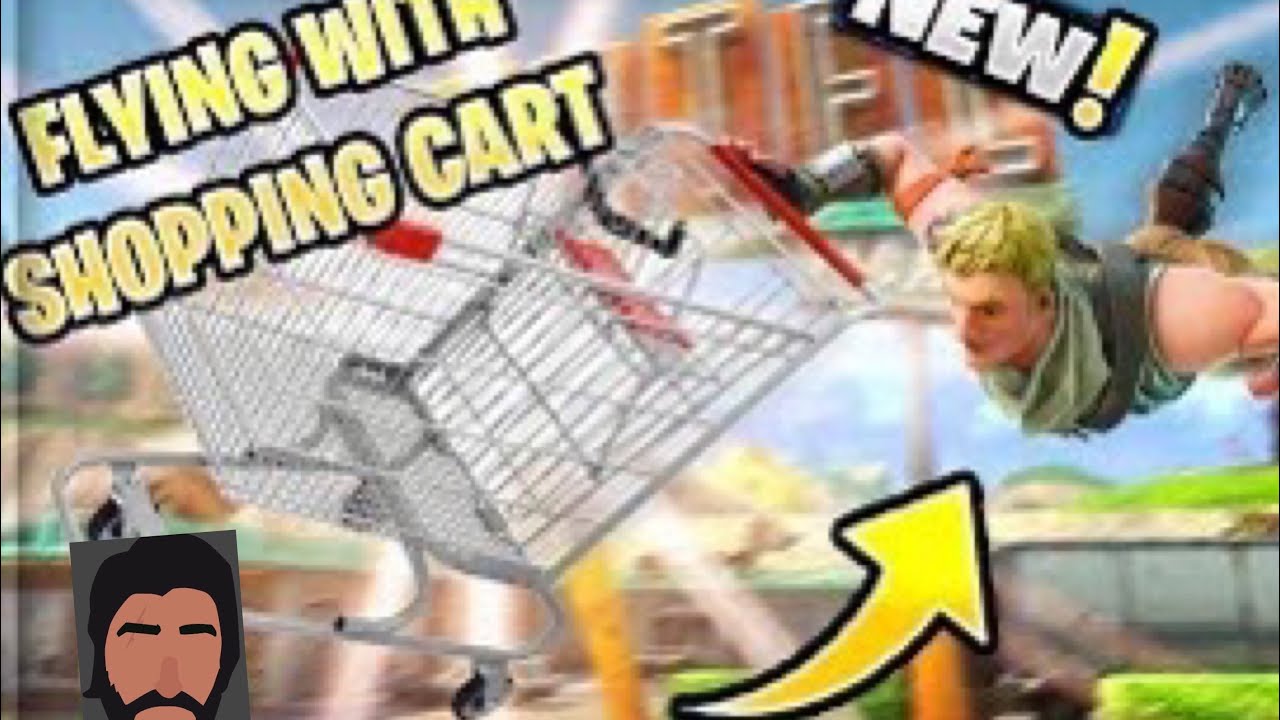 FIRST FLYING SHOPPING TROLLEY??? | Fortnite Highlights #1 - YouTube