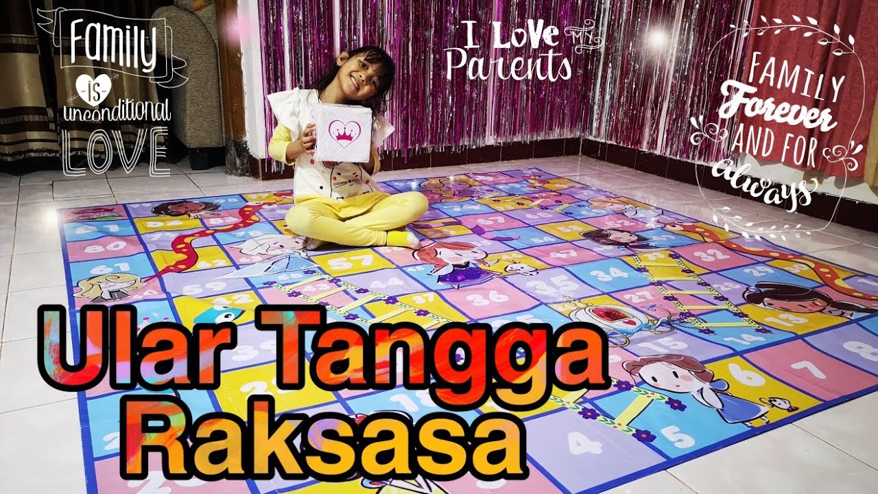 Bermain Ular Tangga Raksasa - YouTube