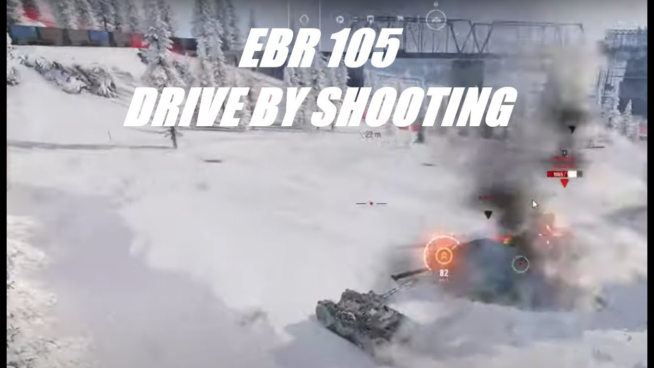 EBR 105 Light Tank - Insane driver, 2 drive by - Klondike Grand Battle ...