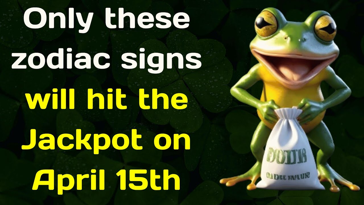 Only these zodiac signs will hit the Jackpot on April 15th - YouTube