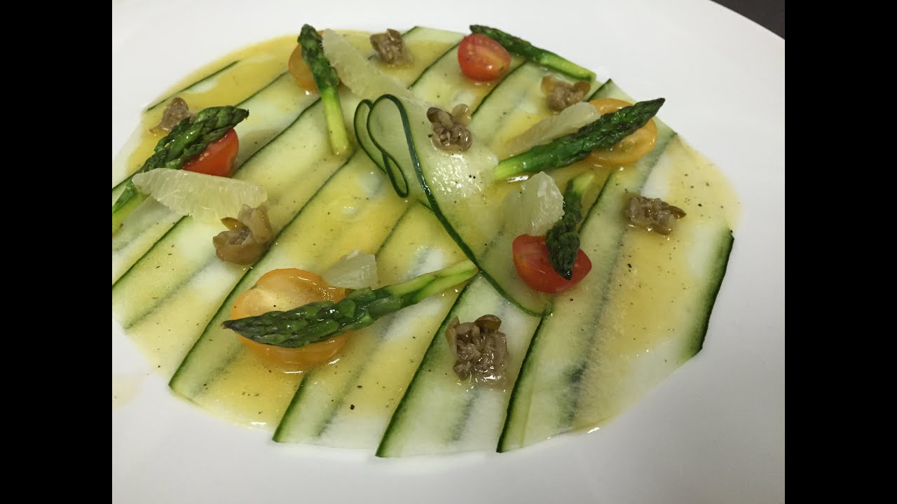CARPACCIO DE PEPINO / CUCUMBER CARPACCIO - YouTube