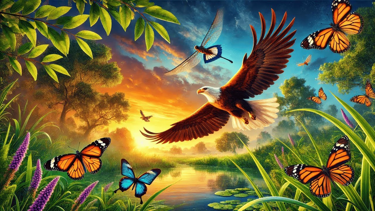 Top 20 Birds and Insects That Fly | Amazing Flying Animals - YouTube