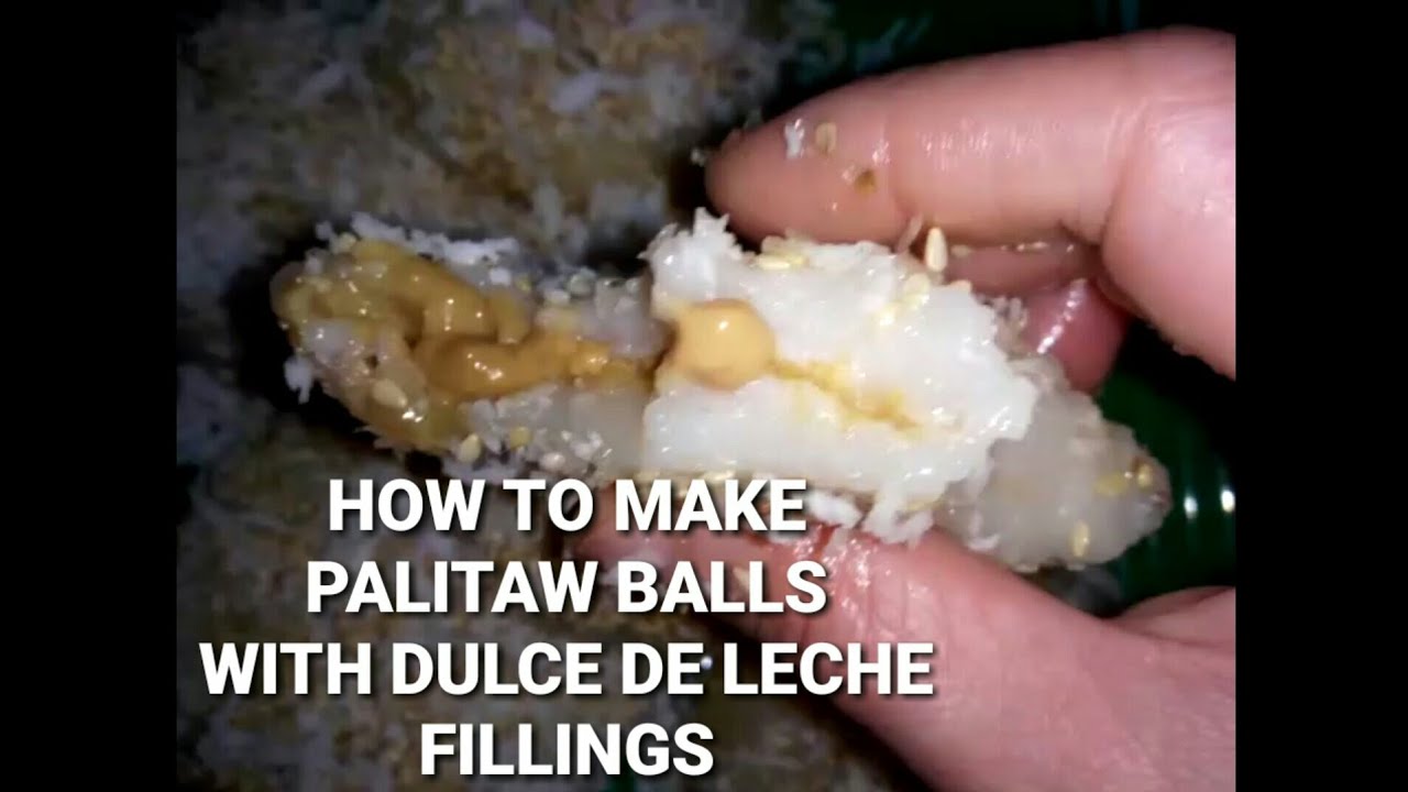YUMMY PALITAW WITH DULCE DE LECHE, EASY WAY OF COOKING @maloukitchen ...