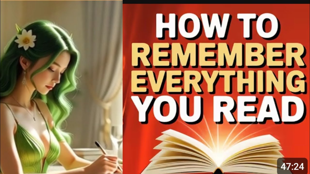 Memory Hacks || How to remember everything you read: Remember ...