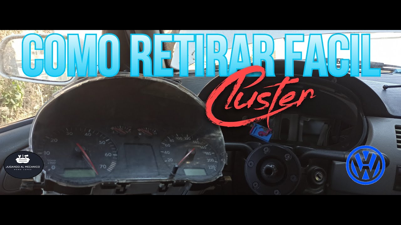 Como Retirar Clúster VW Pointer - YouTube