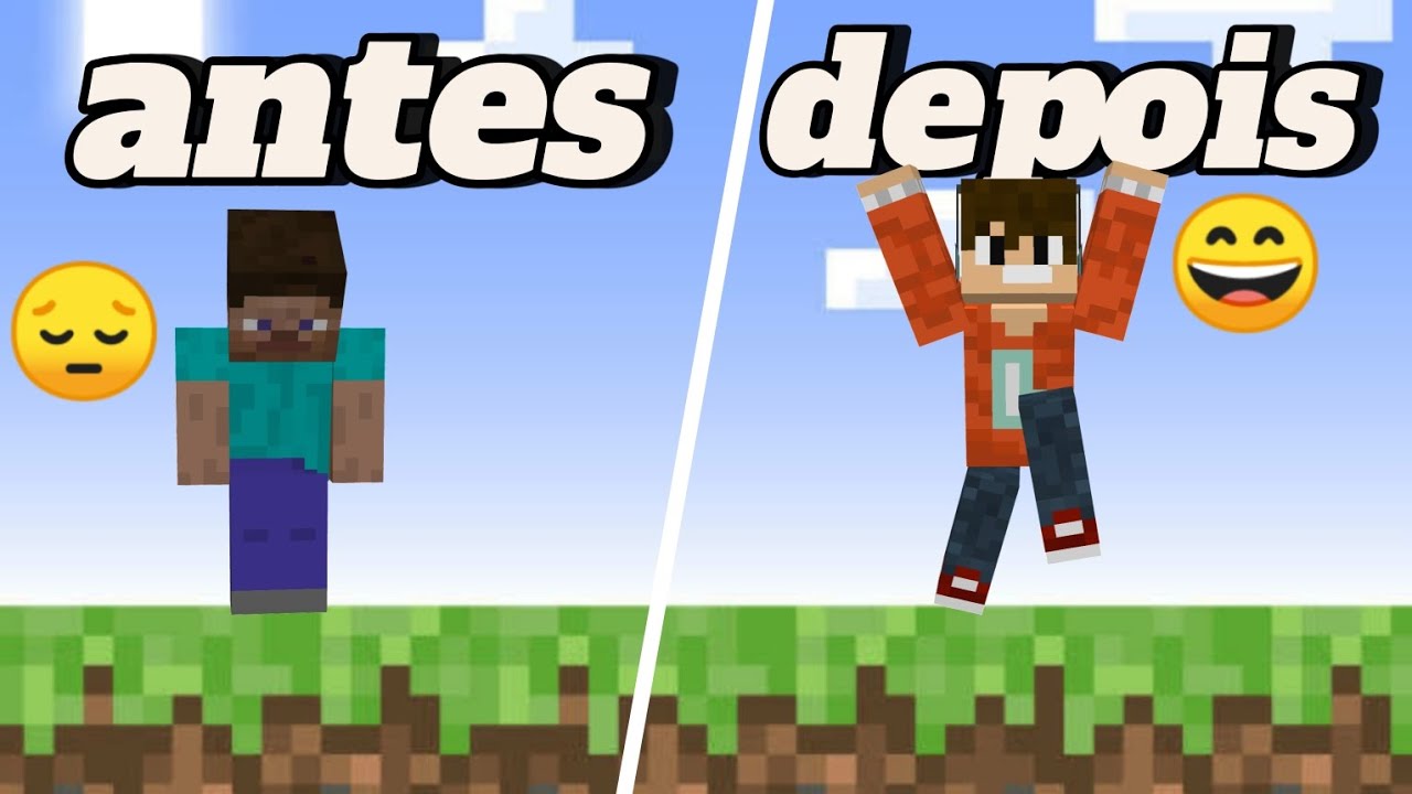 tutorial como botar skin no Pojav Zenith Horizon - YouTube