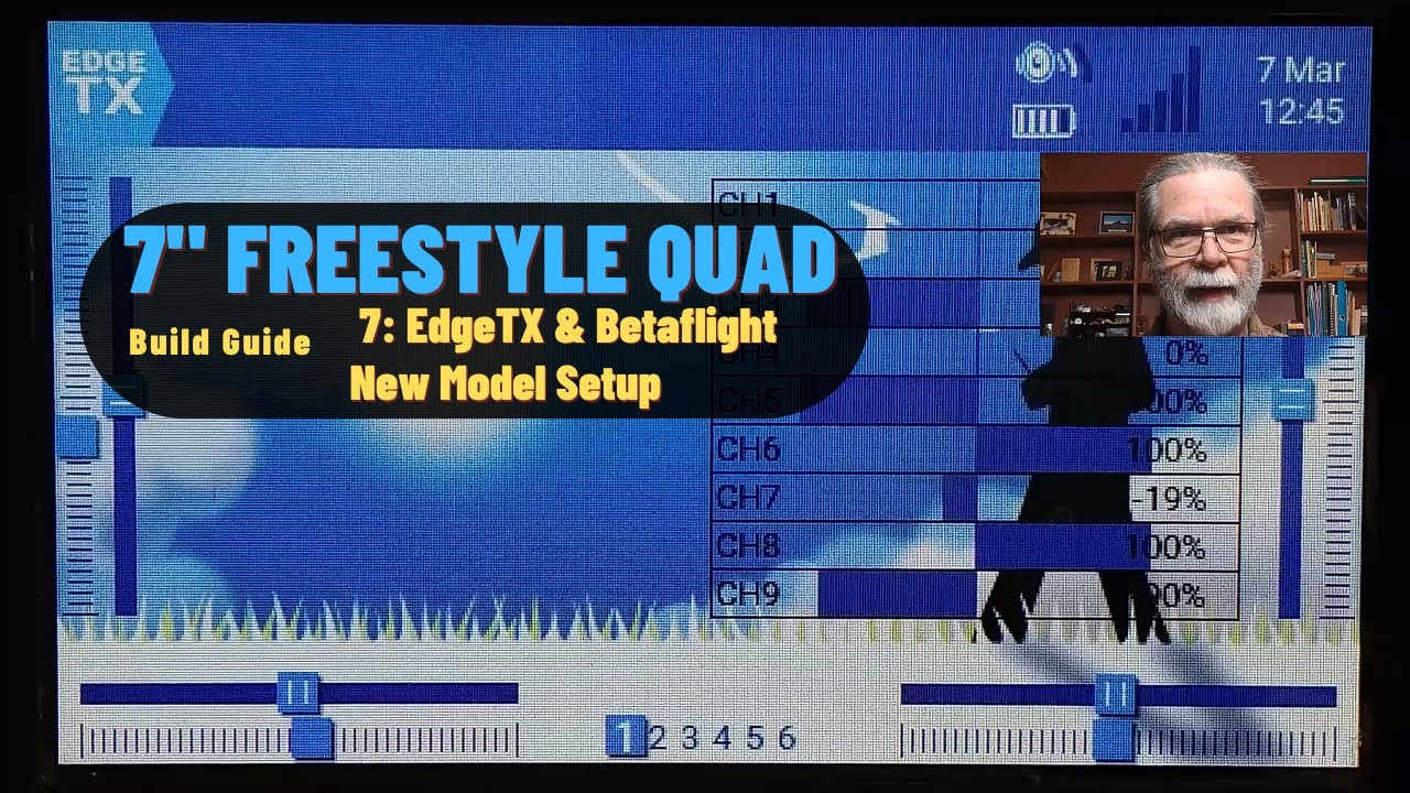 Build a 7" Freestyle Quad - Part 6: Easy Setup - EdgeTX Models and Betaflight Modes - YouTube