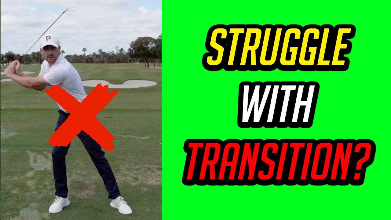 5 Golf Swing Transition Drills To Help You Start Your Golf Downswing ...