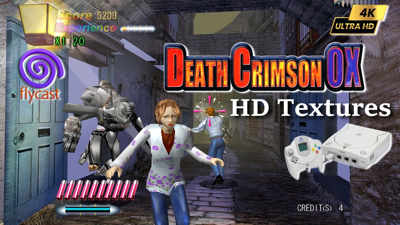 Death Crimson OX ~ Dreamcast HD Textures Widescreen Patched | Flycast ...