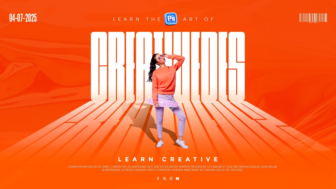 Modern Typography Poster