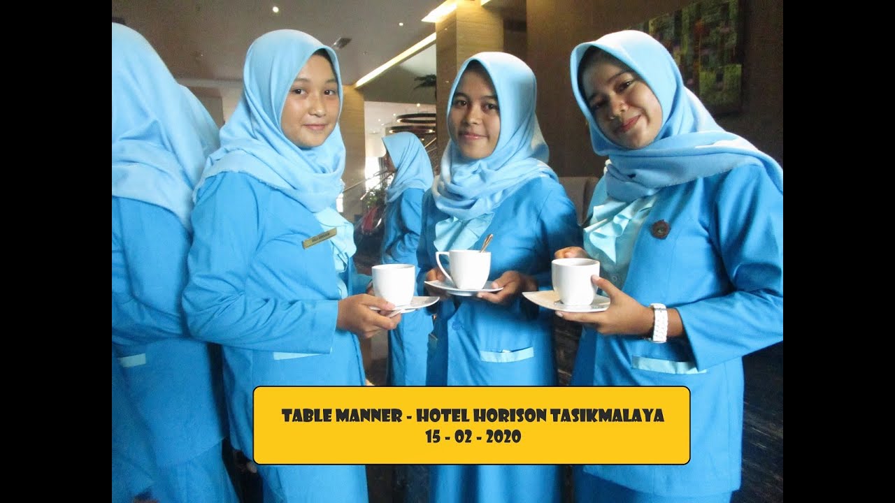 TABLE MANNER - HORISON TASIKMALAYA - YouTube