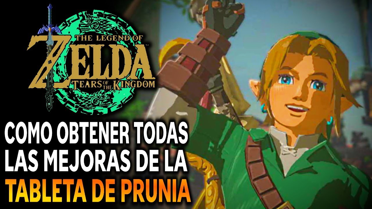 Como Conseguir Todas Las Mejoras Para La Tableta De Prunia - ZELDA ...
