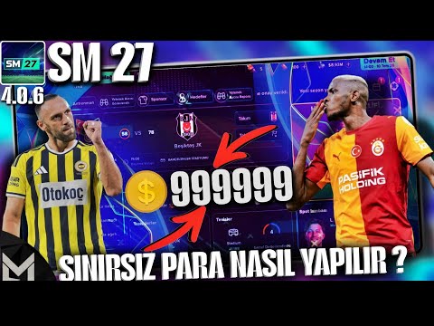 SOCCER MANAGER 2027 SINIRSIZ PARALI MOD APK NASIL İNDİRİLİR ? SM 27 V4.0.6 MOD APK