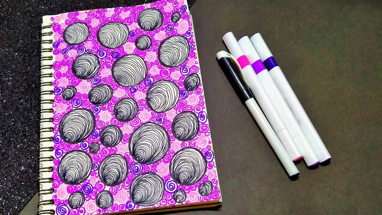 Art Therapy Series 3: Drawing Exercises to Soothe Your Mind and Relax ...