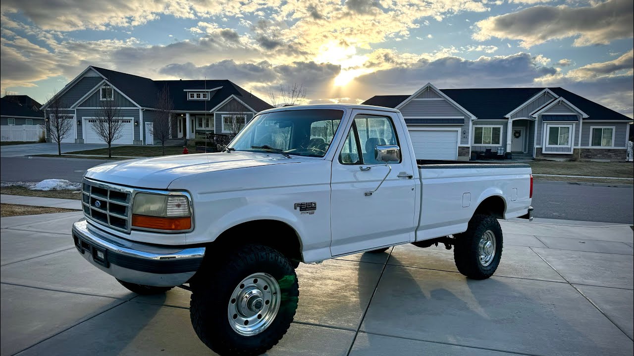 1995 F350 7.3 Powerstroke - #singlecab - YouTube