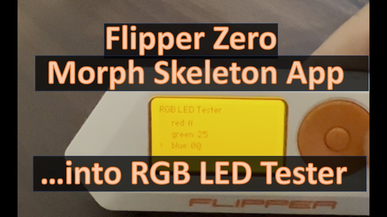 [89] Flipper Zero - Morph the Skeleton app - YouTube