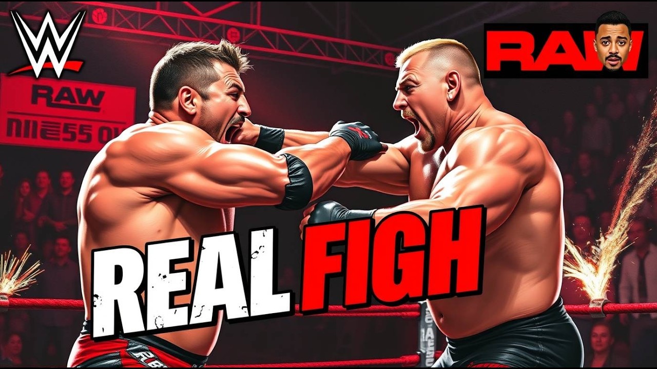 “RAW Chaos: Backstage Fight Turns REAL?!” Monday Nights RAW - YouTube