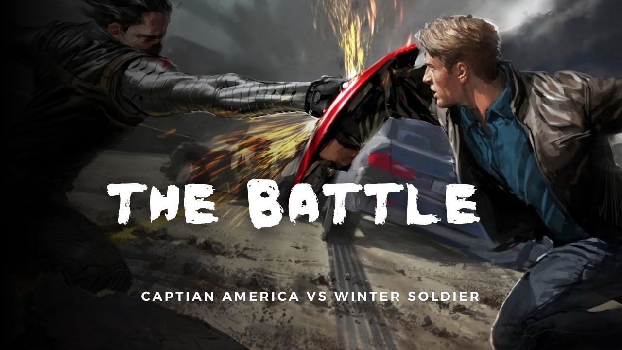 Captain America vs The Winter Soldier | Highway Fight Scene | Captain ...