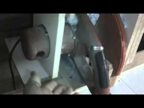 Homemade Cut off Saw - YouTube
