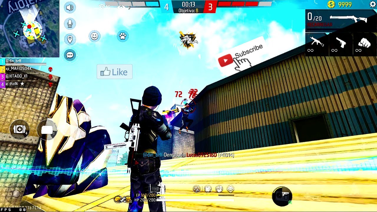 Edit de free fire - Music Aywy e EphRem - YouTube