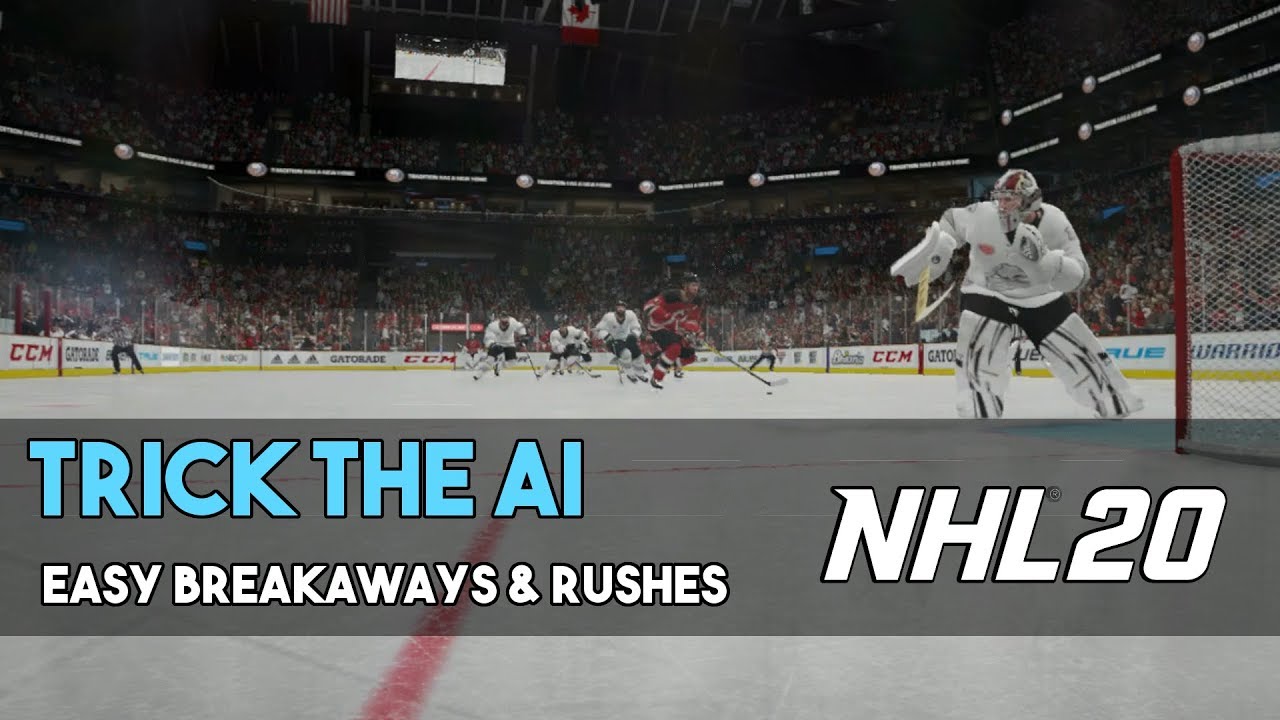 Freeze The Ai Easy Breakaways Trick Nhl 20 Youtube