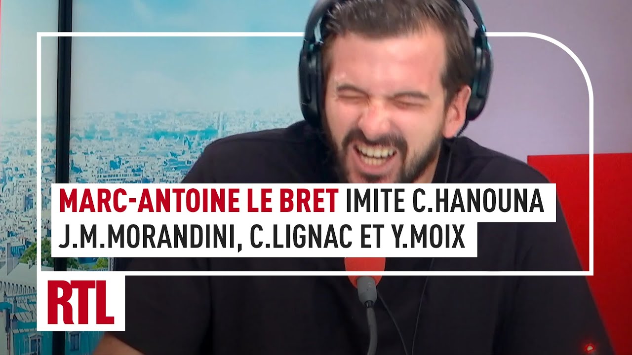 Marc-Antoine Le Bret imite Cyril Hanouna, Jean-Marc Morandin, Cyril ...