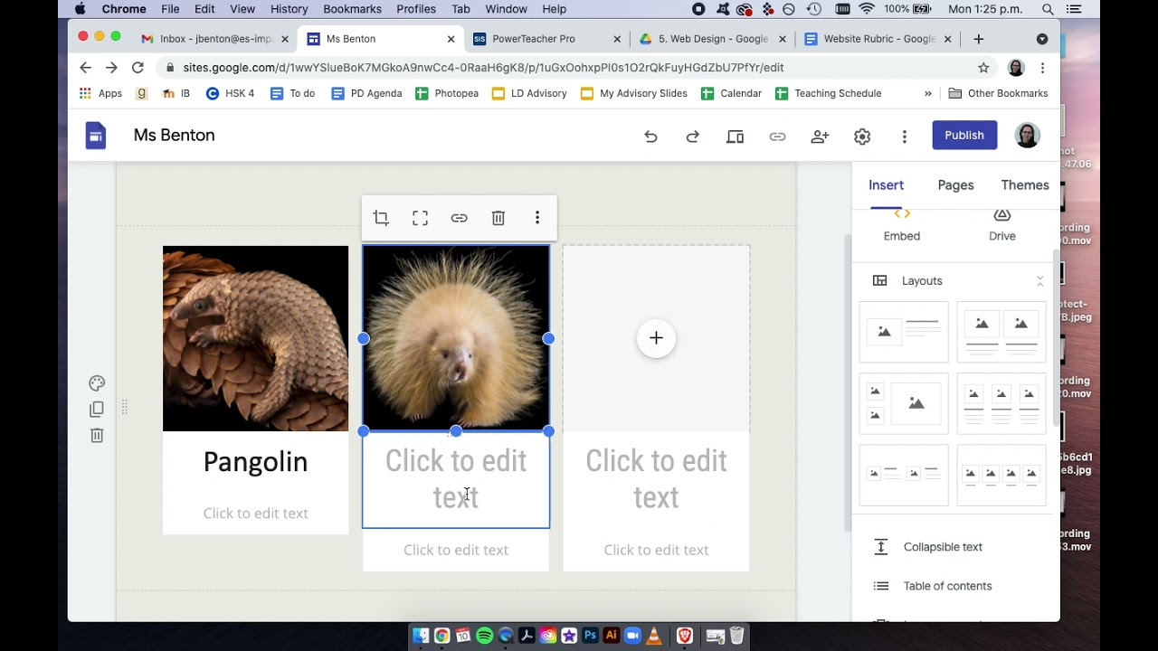Web Design: Using Google Sites - YouTube