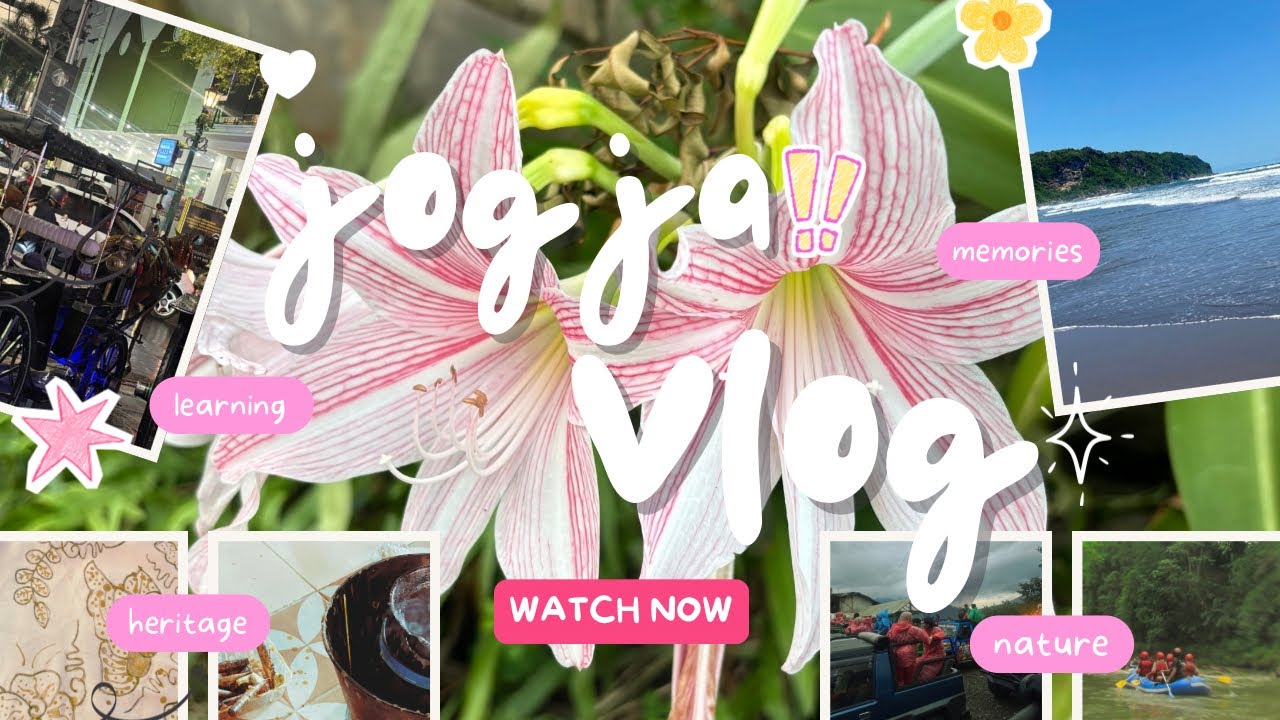 🌷 ˖° jogja trip, random clips ♡vlog’s up 🫧 ˖° - YouTube