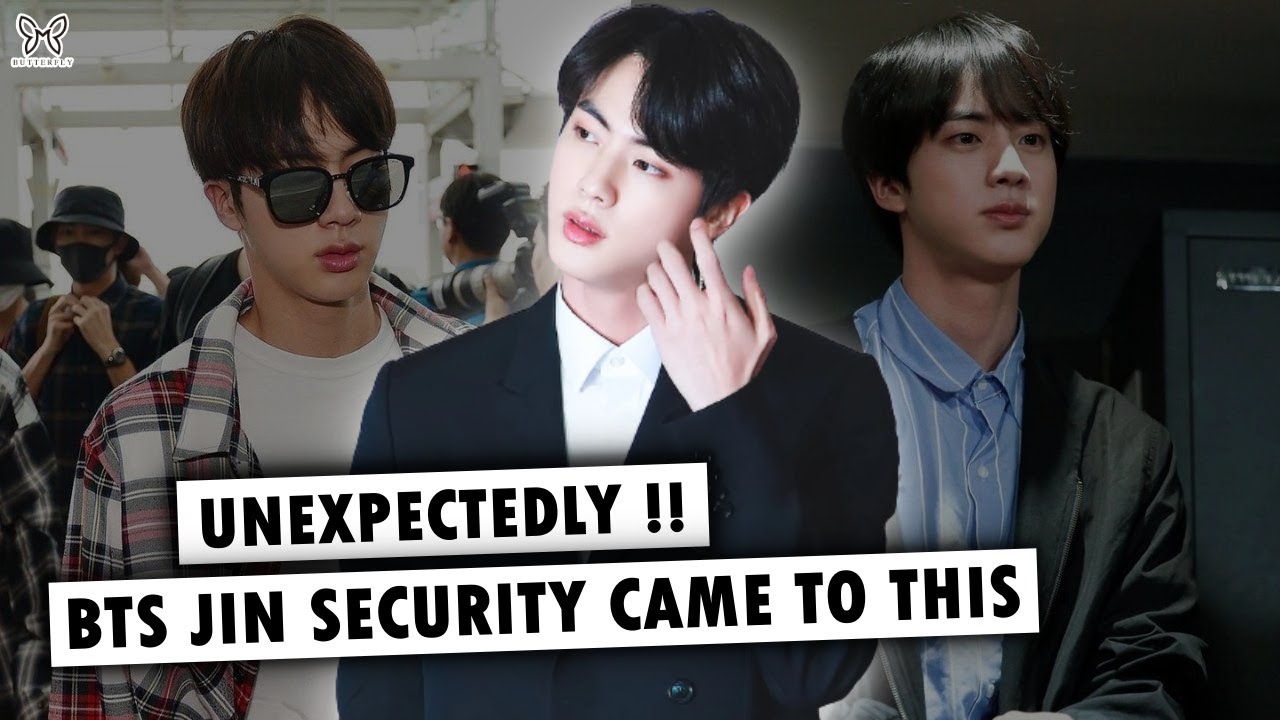 BTS Jin News, Prove BTS Jin's Popularity Through Security Equal To This ...