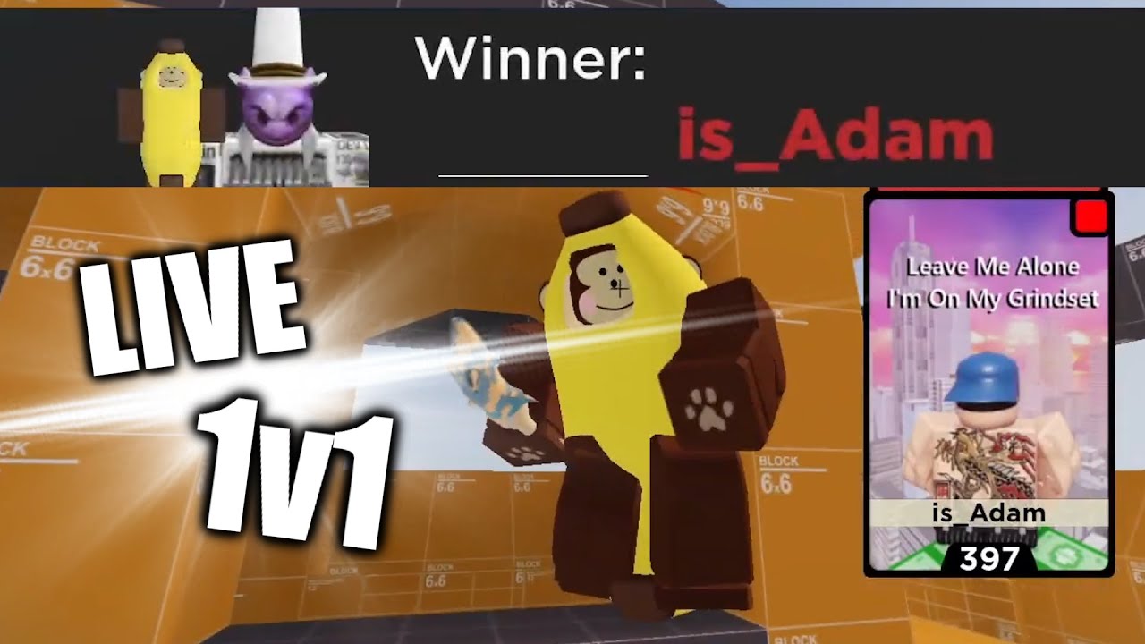 WIN AGAINST ME and WIN ROBUX [LIVE] - YouTube