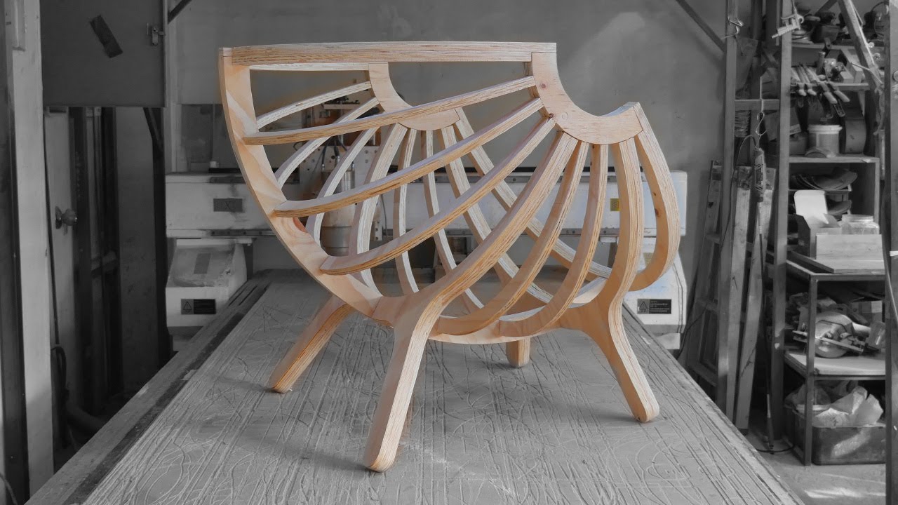 Customizable lounge chair in 10 seconds - YouTube