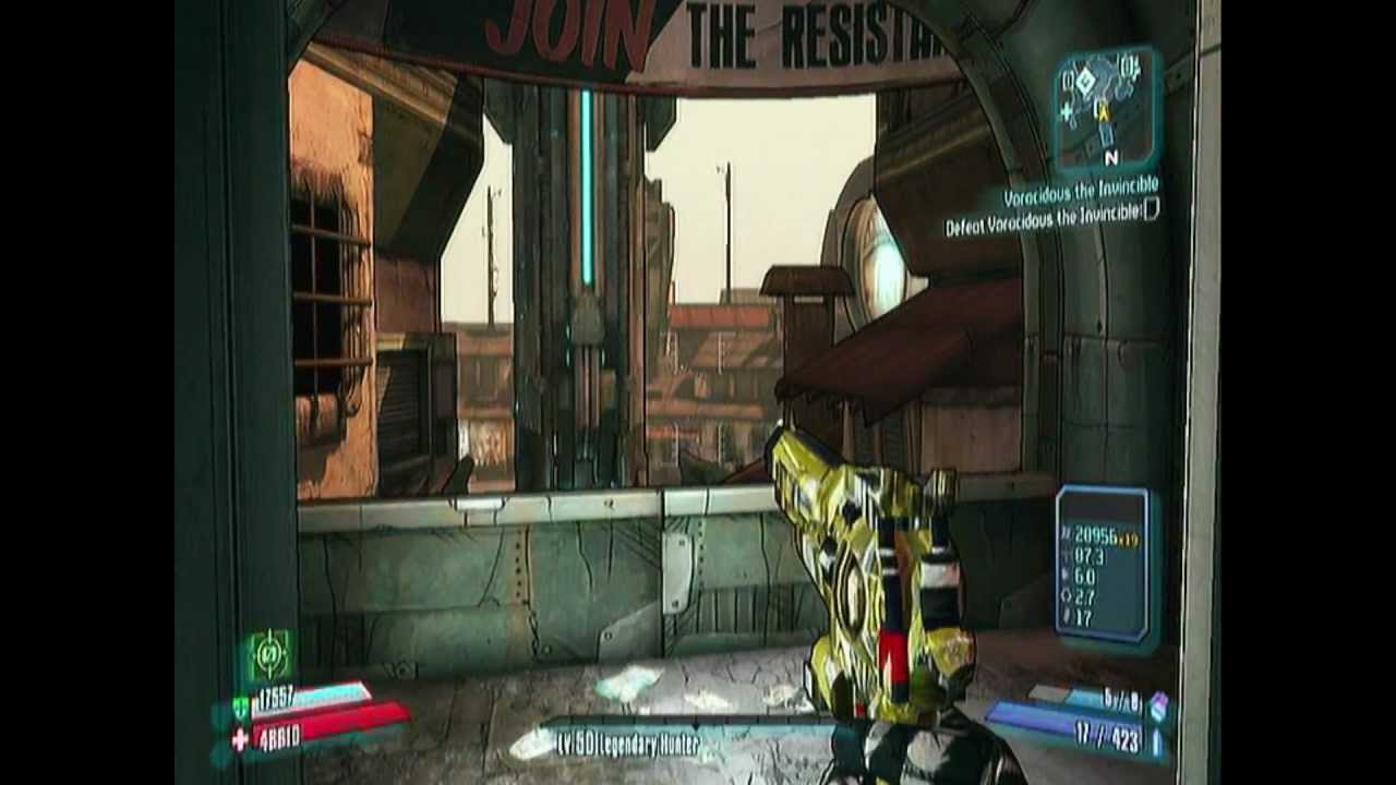 Borderlands 2 moded weapons- black weapons and light blue weapons ...