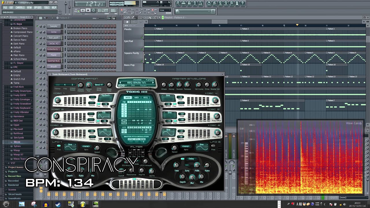 iDestyKK - "Concept of Mind" Synthesizer Sections Compilation (FL ...