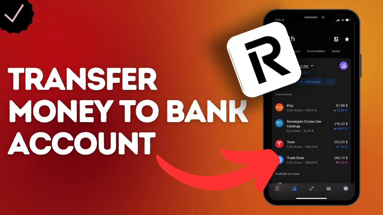 How to transfer money to bank account in Revolut? - YouTube