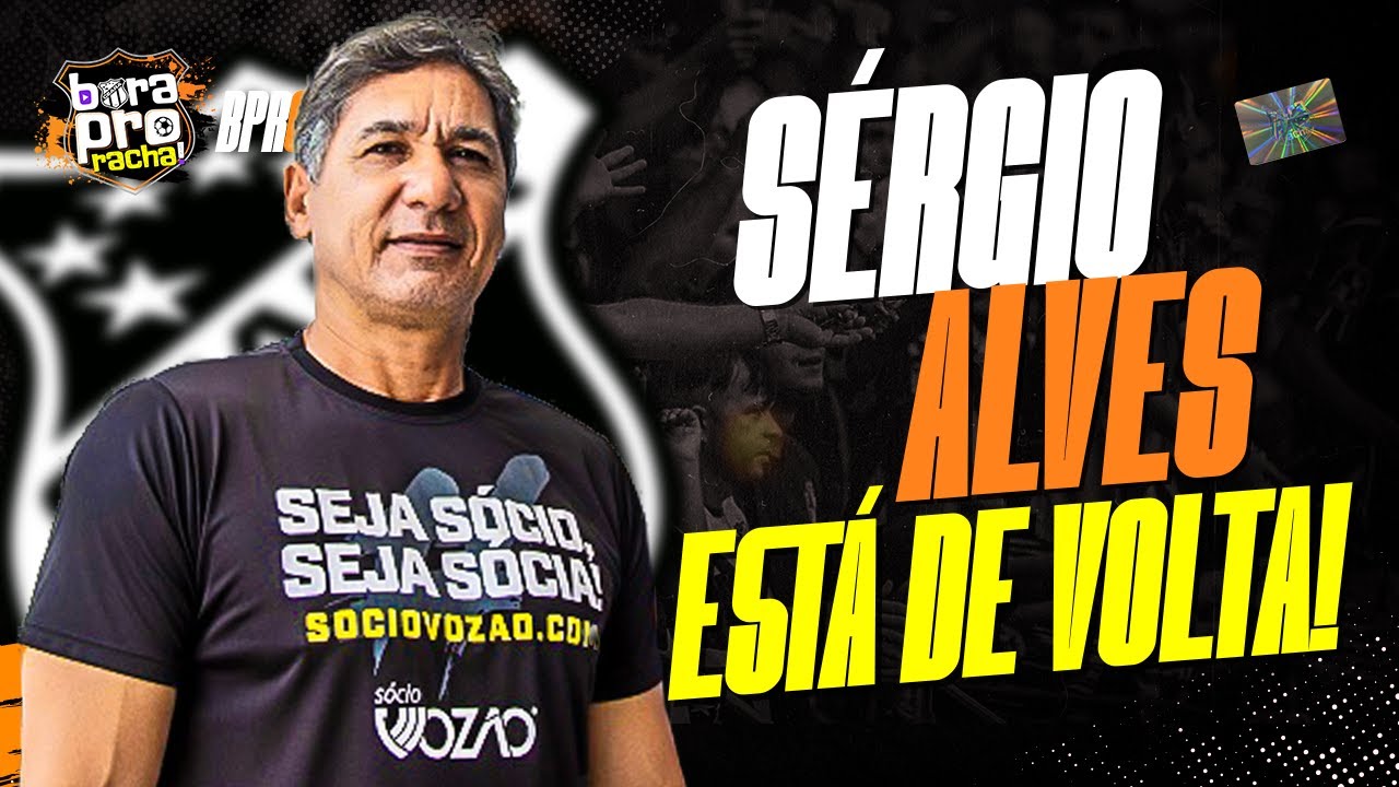 SÉRGIO ALVES ESTÁ DE VOLTA AO VOZÃO E EMOCIONA TORCEDOR! 🖤🤍 AGORA O ...