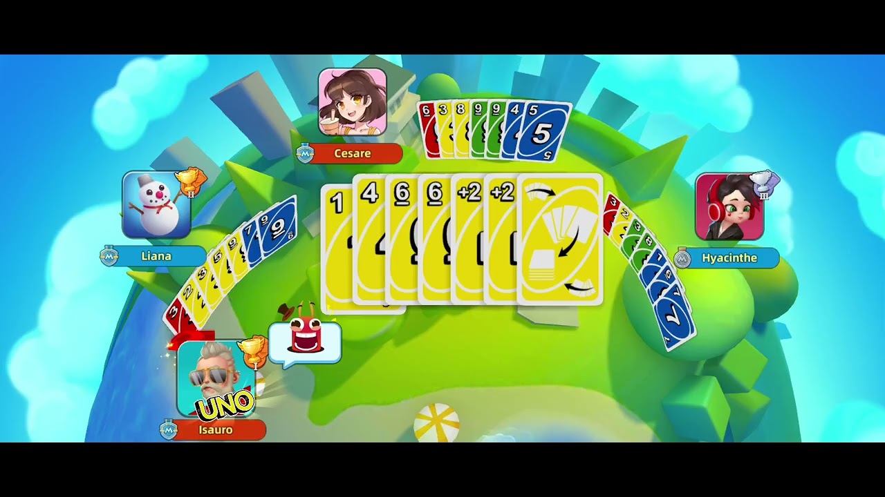 Winning Uno with a Discard All card Pt.1 - YouTube