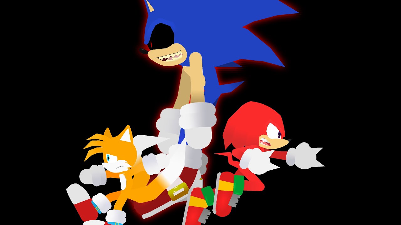 First stick nodes pro animation/knuckles n tails vs sonic.exe - YouTube