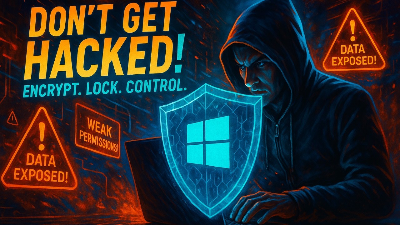 BitLocker, NTFS, Admin Rights: Windows Security Explained - YouTube