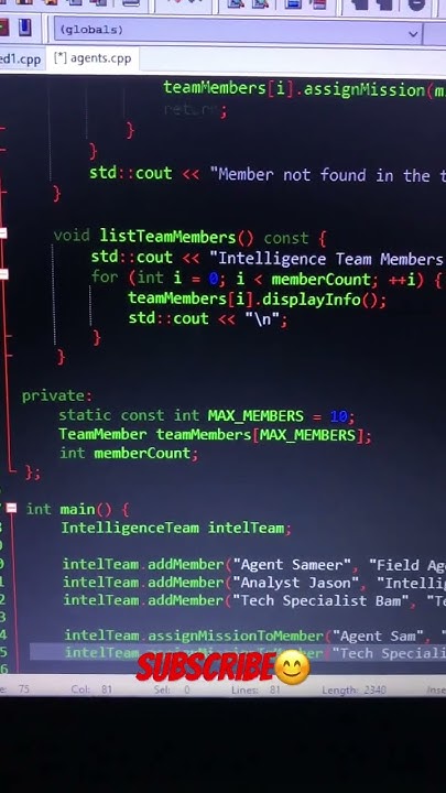 Intelligence Team Program Ide Dev C Codemasters Coding Cplusplus Ccompiler Coderstokyo